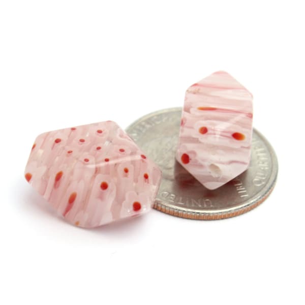 Red Glass Nuggets - Etsy