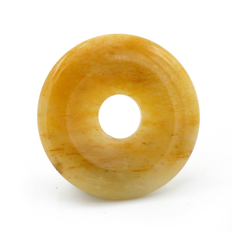 Stone Donut Pendant - Etsy