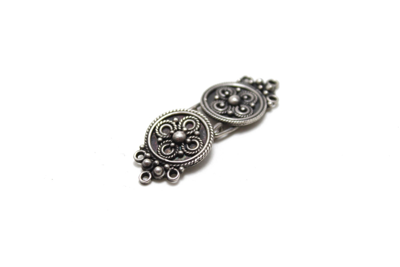 Antique Sterling Silver Fancy Lock for Jewelry 1pc | Etsy