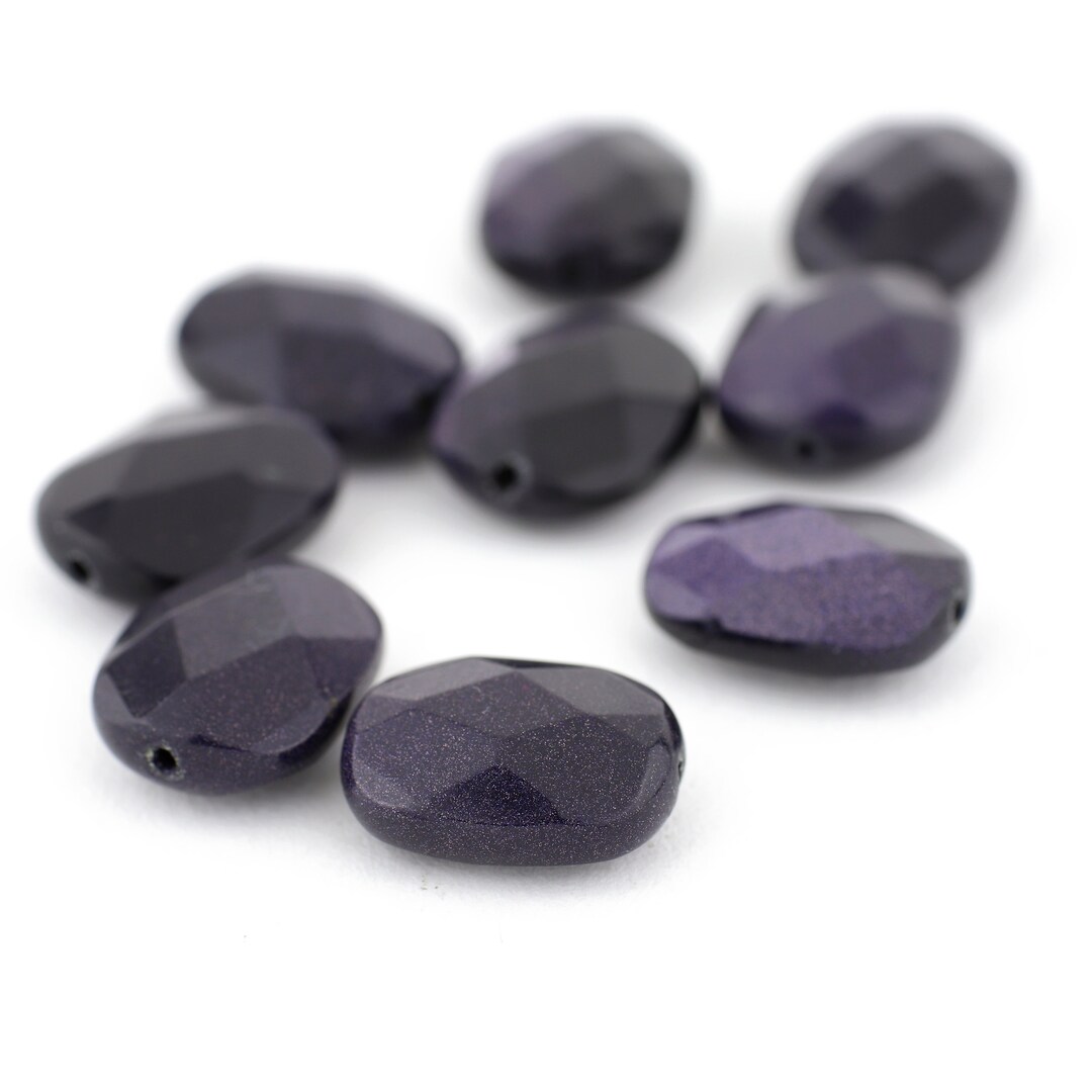 Genuine Faceted Blue Goldstone Oval Rectangles 12x16mm 5pcs - Etsy