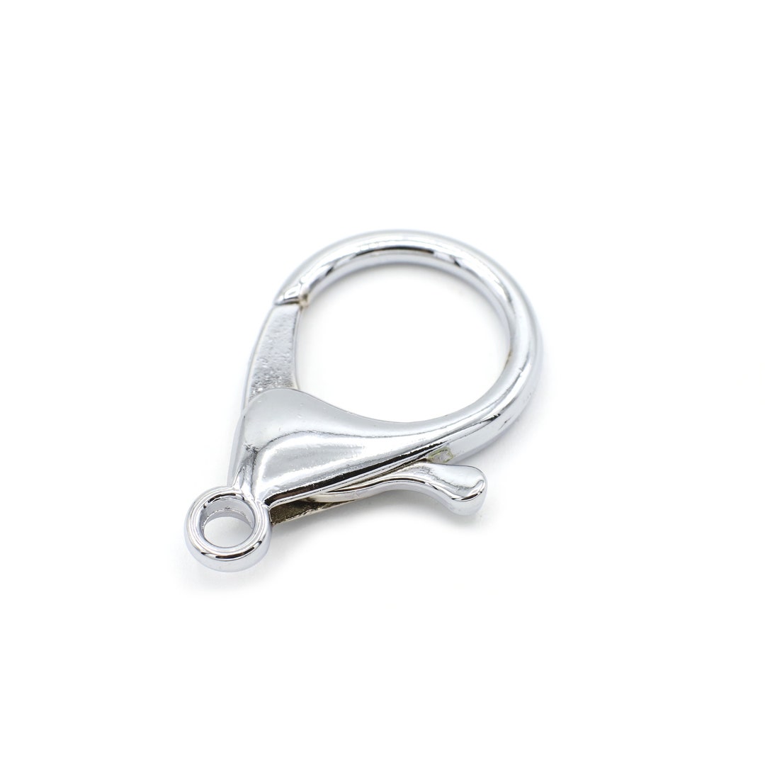 Extra Large Silver Lobster Claw Lock 35mm 1 Pc - Etsy