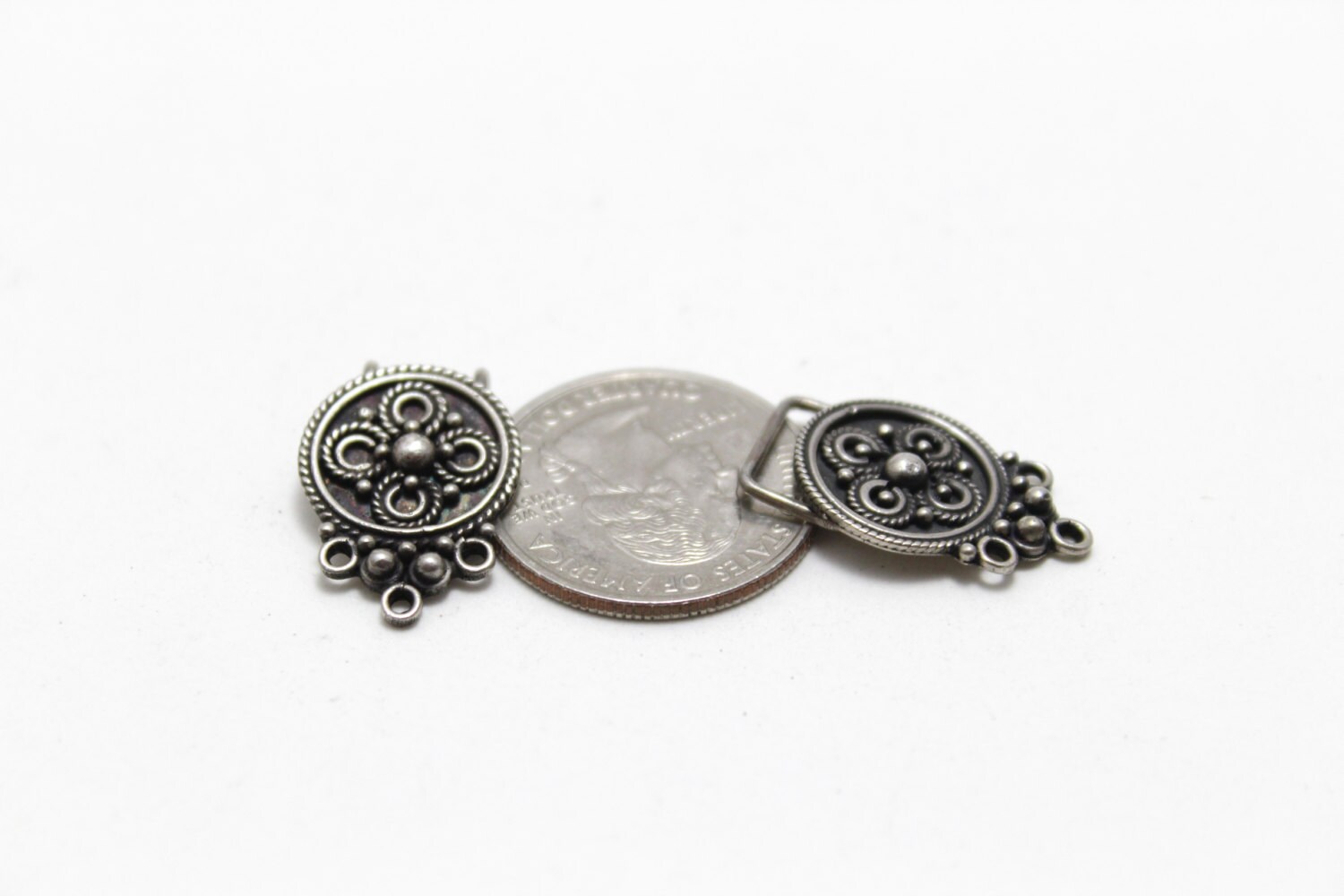 Antique Sterling Silver Fancy Lock for Jewelry 1pc | Etsy