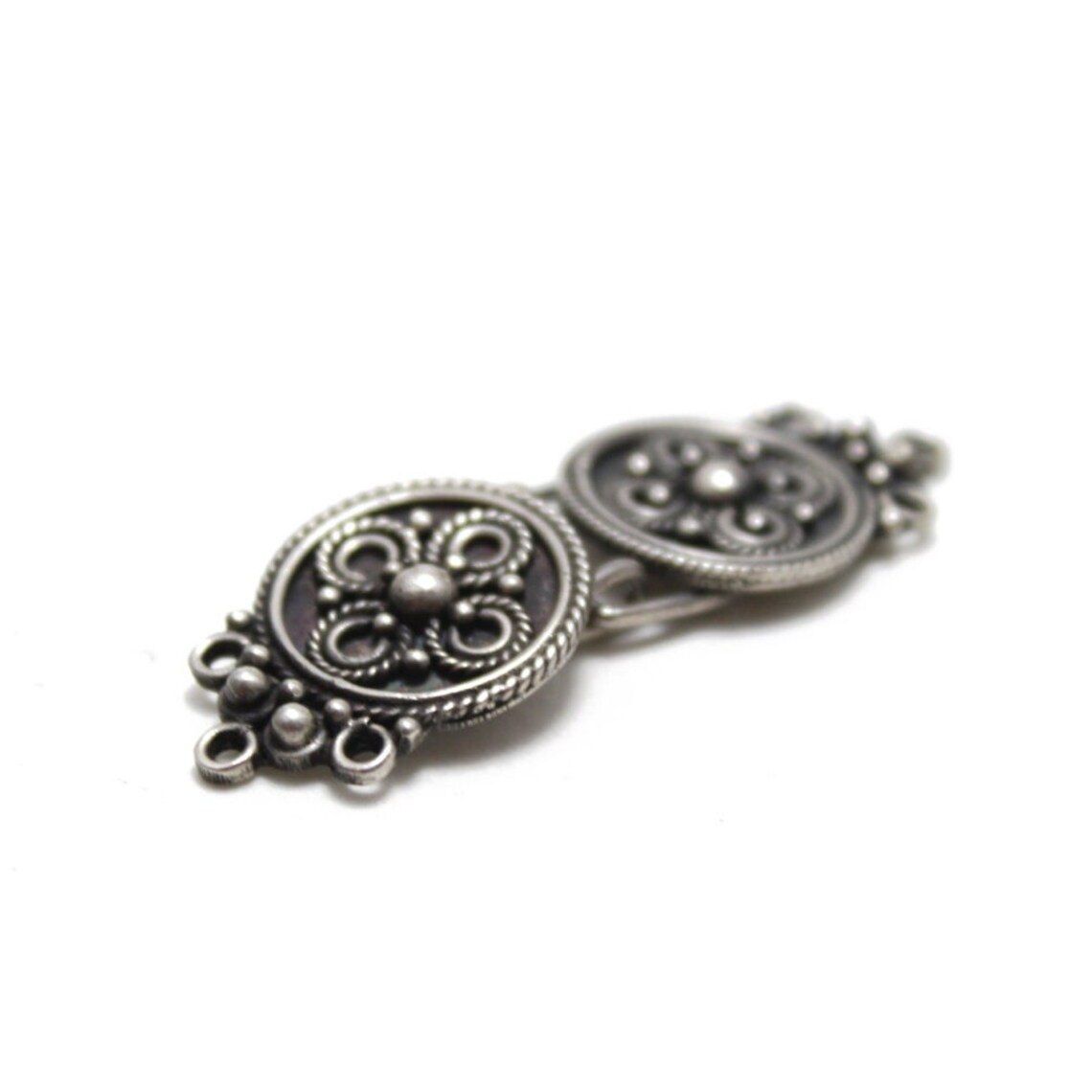 Antique Sterling Silver Fancy Lock for Jewelry 1pc - Etsy