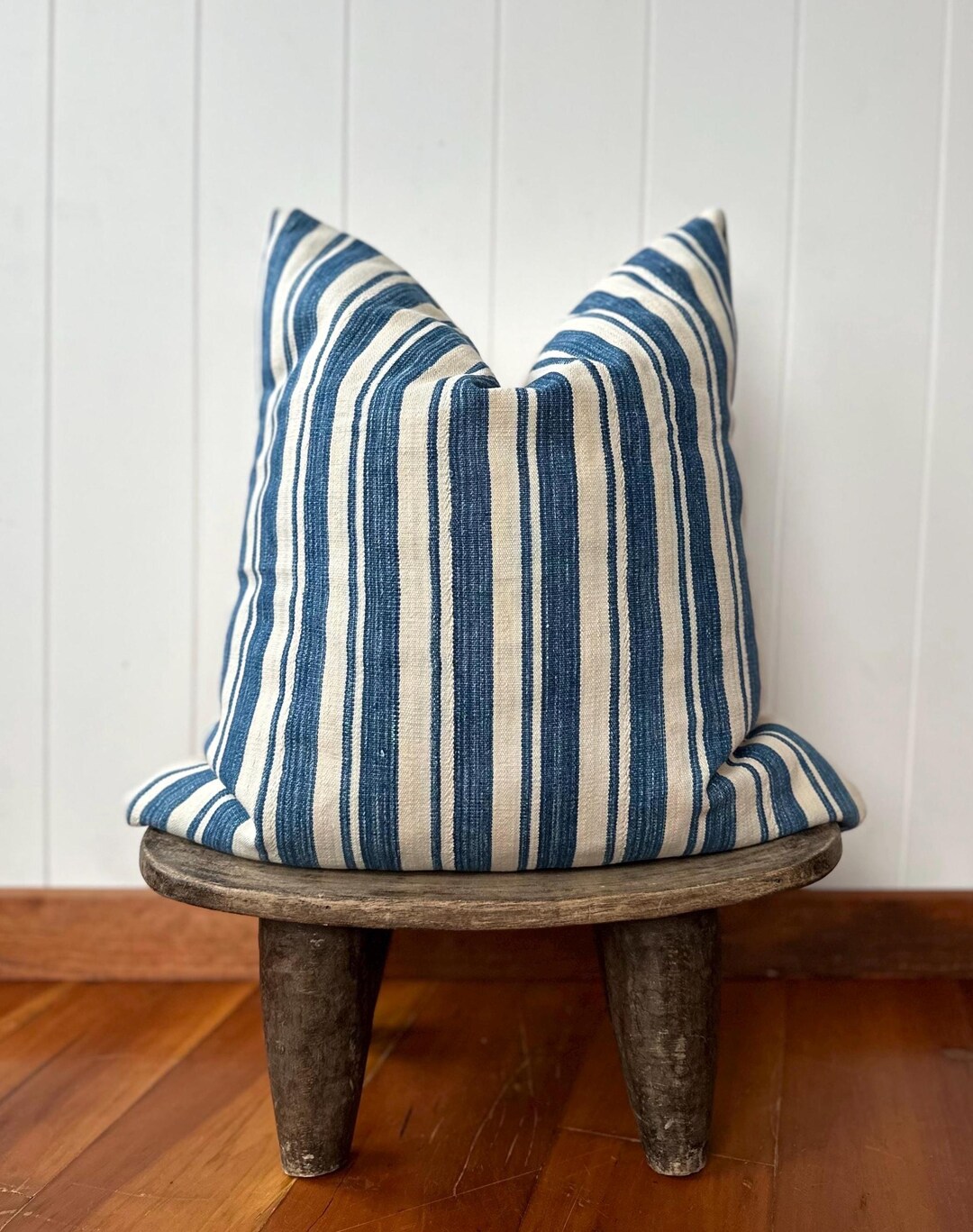 Vintage Dafi Indigo Pillow Cover | Rare African Textile | Handwoven ...