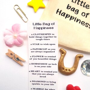 Little Bag of Happiness, Small Gift, I Love You, Cheer Up, Birthday ...
