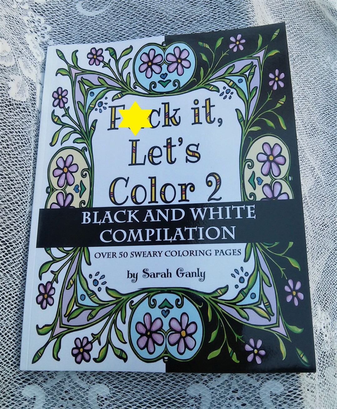 Swear Word Coloring Book: Art Therapy Cuss Word Pages - Etsy