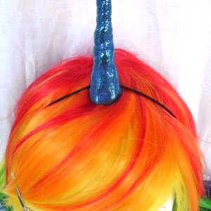 Unicorn Horn, 5", Any Color, Glitter Unicorn Horn, Sparkly Unicorn Horn ...
