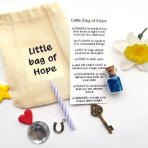 Little Bag of Hope, Encouragement Gift, Lift Spirits, Uplifting ...