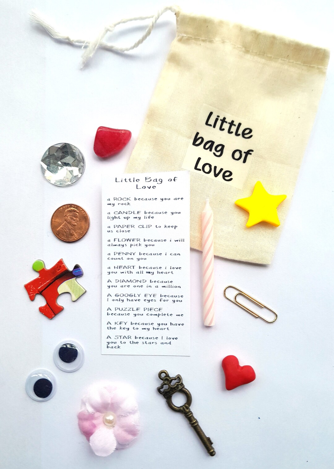 Little Bag of Love, Valentine Gift, I Love You, Girlfriend, Boyfriend ...