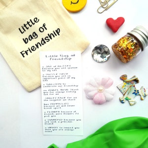 Little Bag of Friendship, Small Gift, BFF Gift, Bestie, Party Favor ...