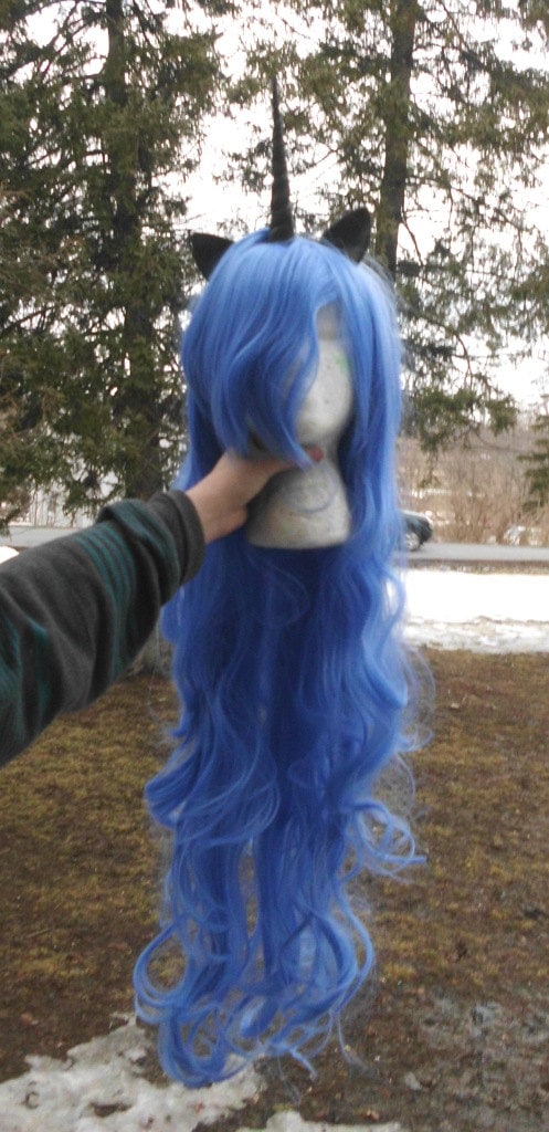 Nightmare Moon Wig: Princess Luna MLP Cosplay Costume - Etsy
