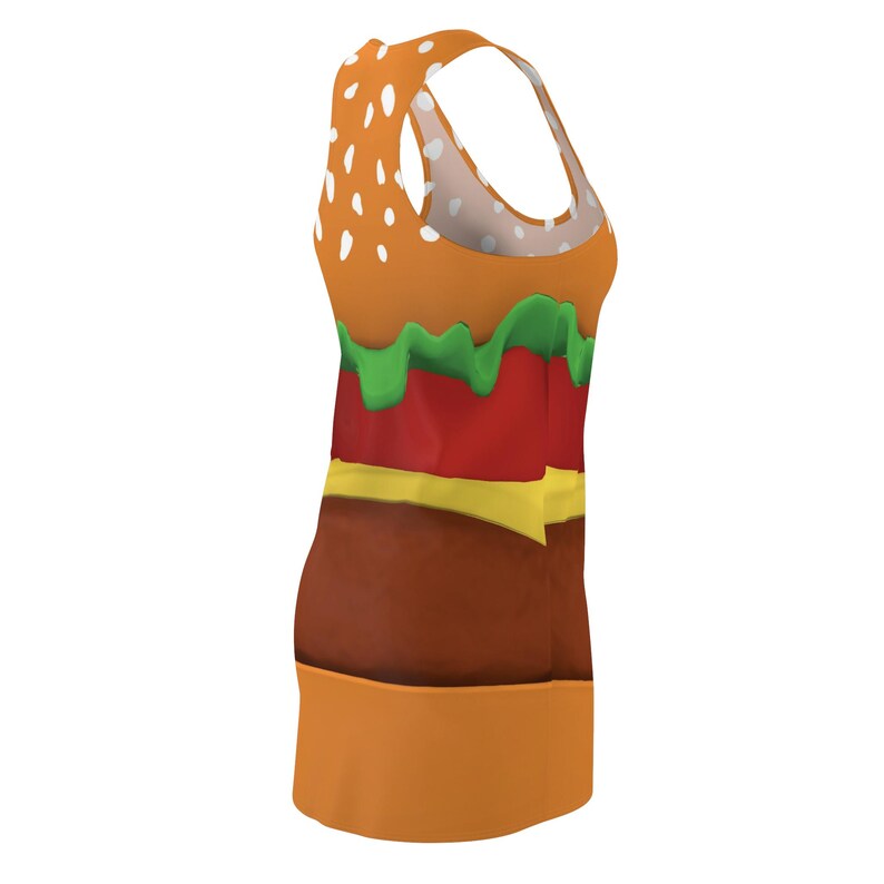 Cheeseburger Dress, Burger Costume, Funny Halloween, Unique Comfortable ...