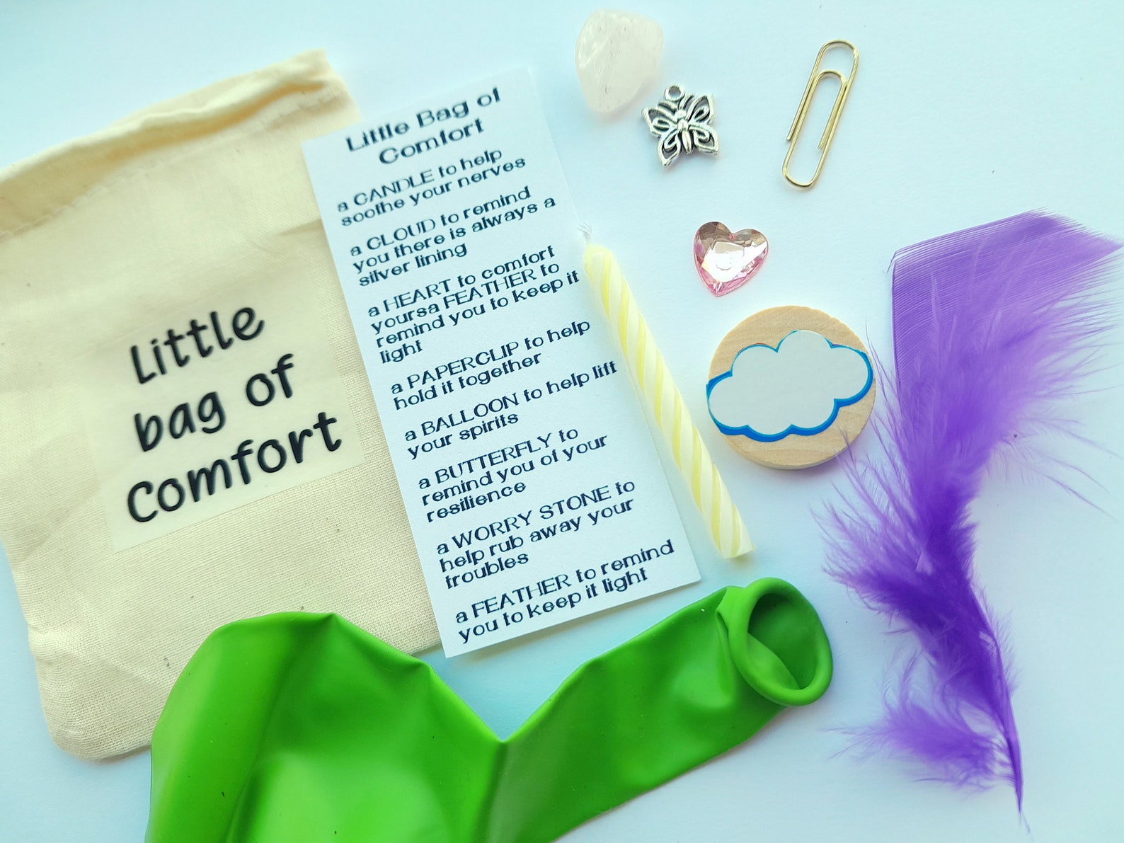 Little Bag of Comfort, Encouragement Gift, Lift Spirits Uplifting ...