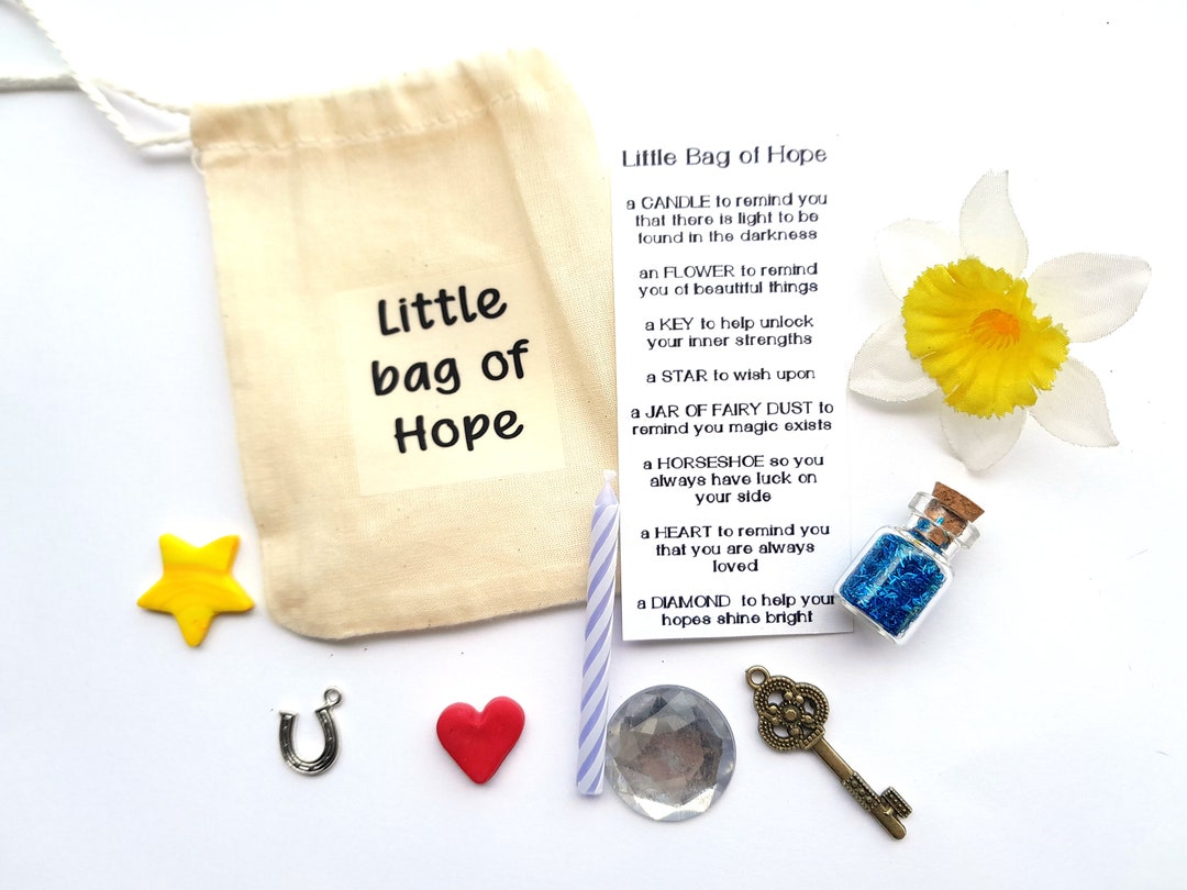 Little Bag of Hope, Encouragement Gift, Lift Spirits, Uplifting ...