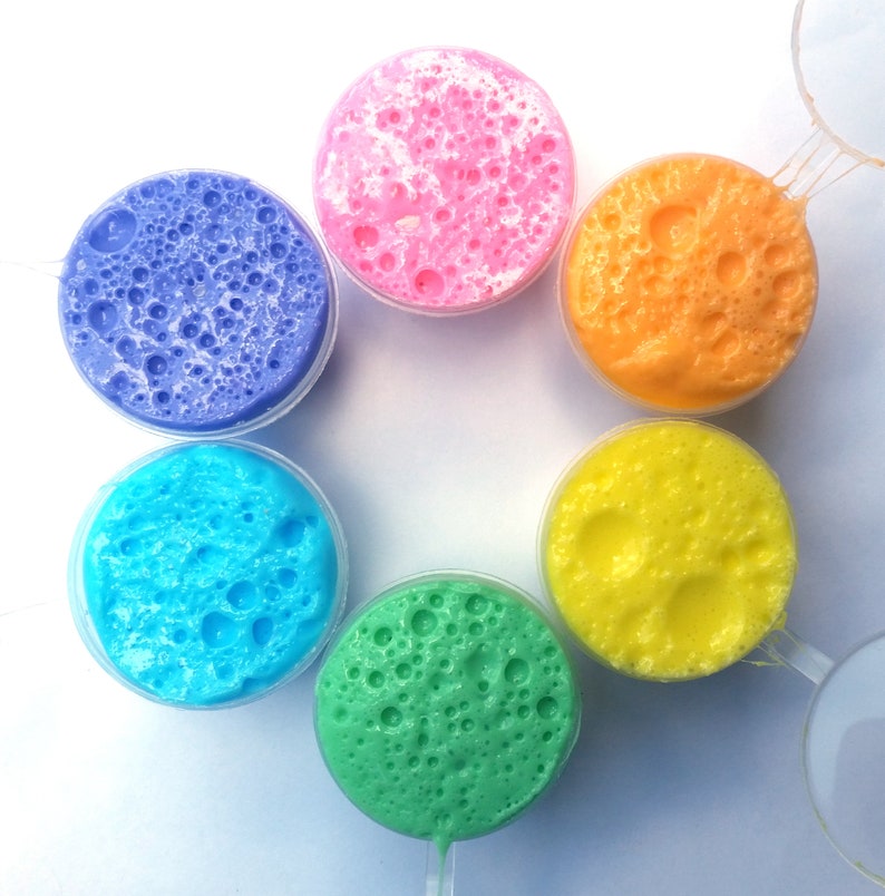 Scented Glossy Slime You Choose Color Slime Thickie Thick | Etsy