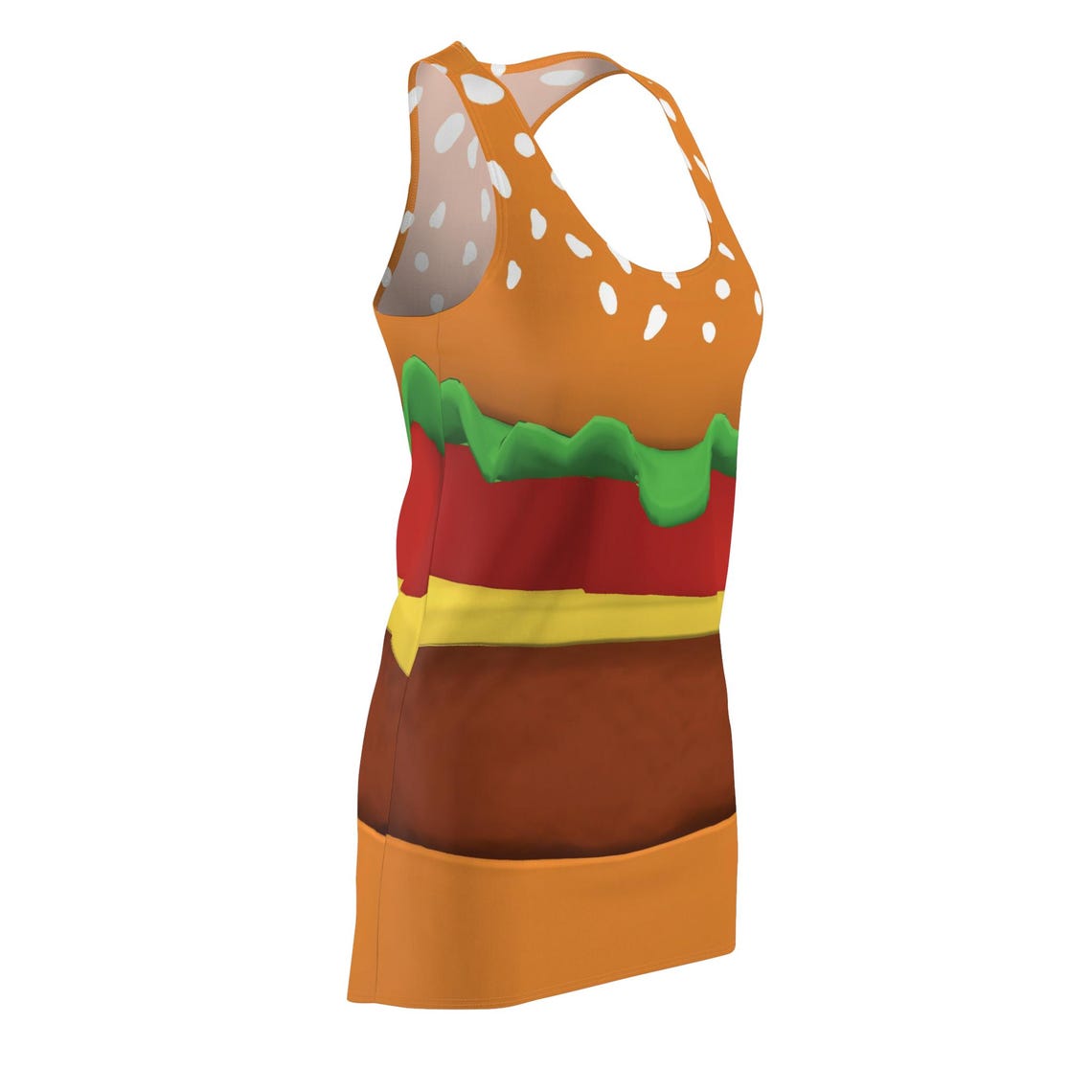 Cheeseburger Dress, Burger Costume, Funny Halloween, Unique Comfortable ...