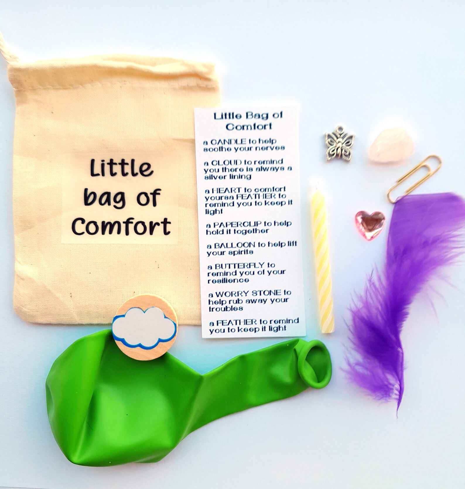 Little Bag of Comfort, Encouragement Gift, Lift Spirits Uplifting ...