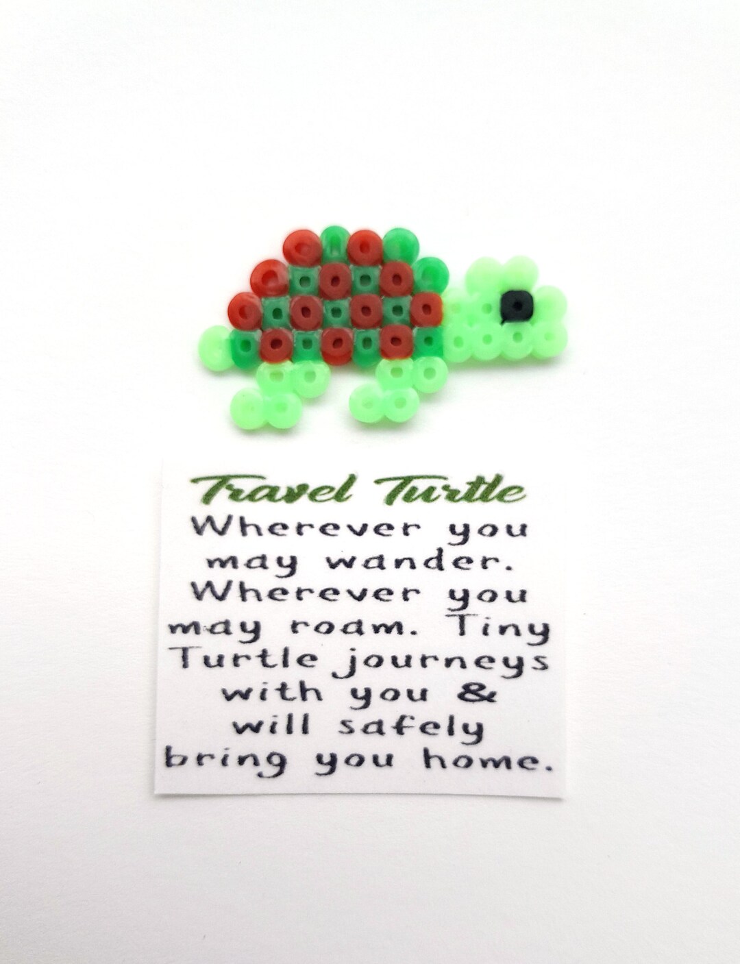 Travel Turtle, Good Luck Charm, Lucky Charm, Gift for Traveler, Pocket ...
