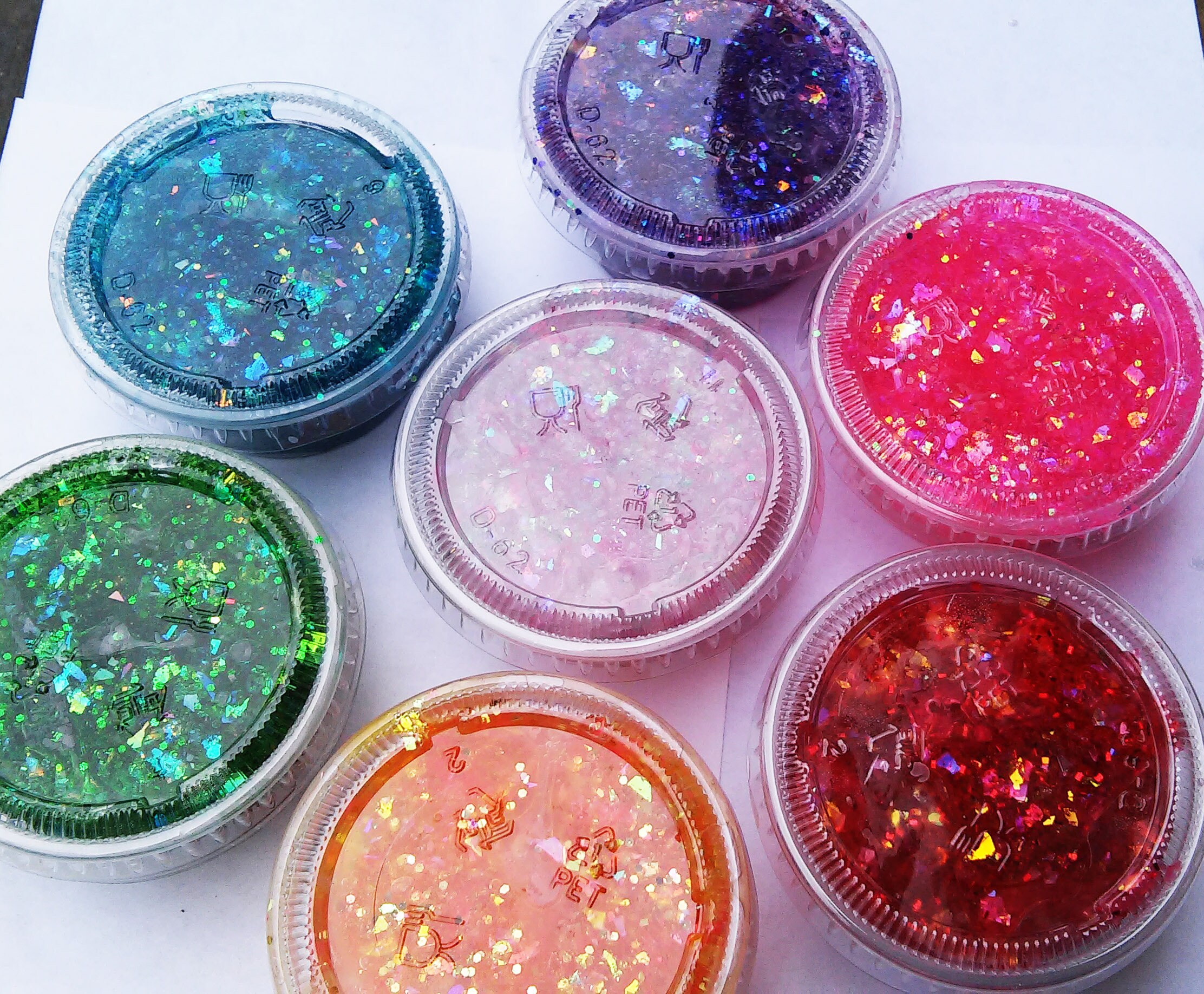 Clear Glitter Slime Package Bundle Pack Party glitter bomb | Etsy