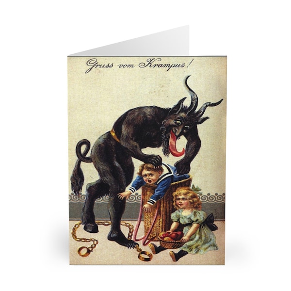 Vintage Krampus Cards - Etsy