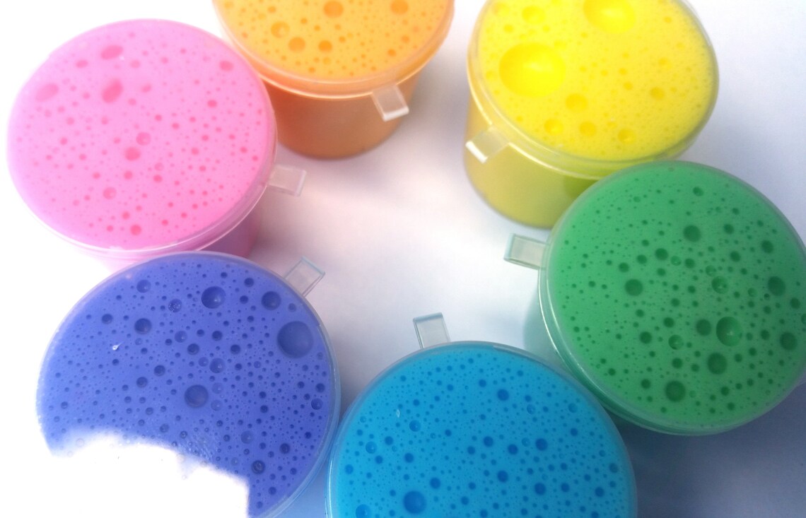 Scented Glossy Slime Bundle Party Pack Slime Thick Thickie | Etsy