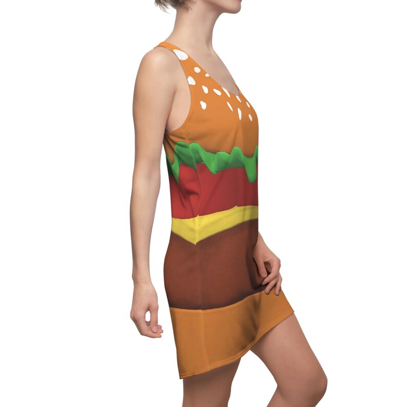 Cheeseburger Dress, Burger Costume, Funny Halloween, Unique Comfortable ...