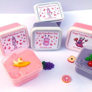 Valentine's Day Slime Pack 6 Love Monster Slime Classroom Treats Party ...