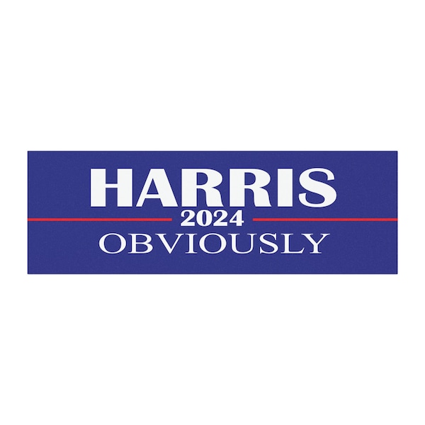 Harris 2024 Car Sticker - Etsy