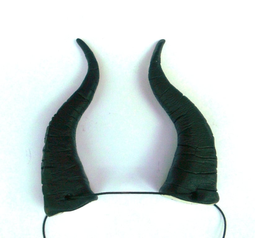 Large Horns, Dragon, Demon, Devil, Satan, You Choose Color, Textured ...