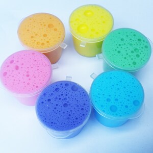 Scented Glossy Slime Bundle Party Pack Slime Thick Thickie Rainbow ...
