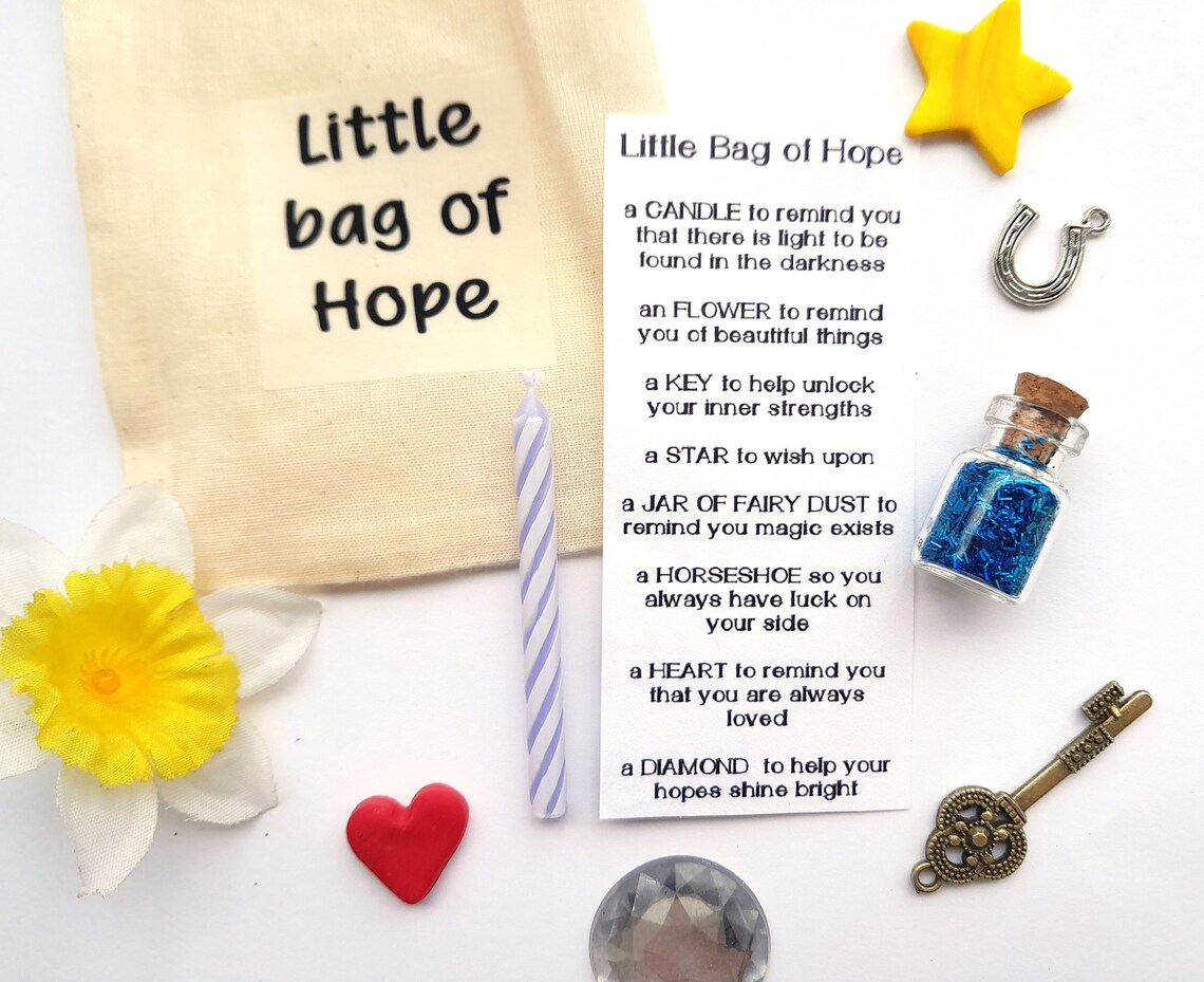 Little Bag of Hope, Encouragement Gift, Lift Spirits, Uplifting ...