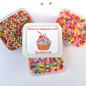 Cupcake Slime Pack of 3 Cupcake Slime Classroom Treats Party Favors ...