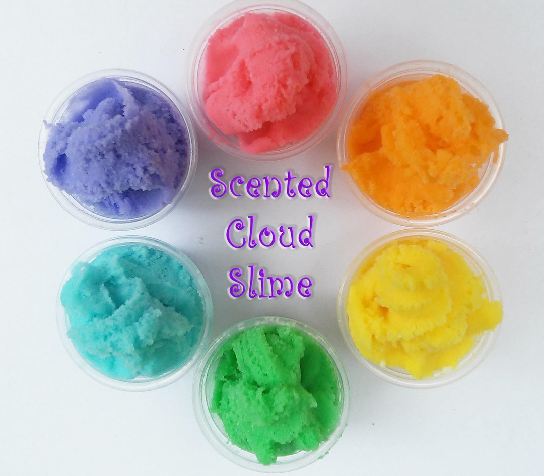 Cloud Slime SCENTED Bundle Party Pack Slime Snow Dough Rainbow Bundle ...