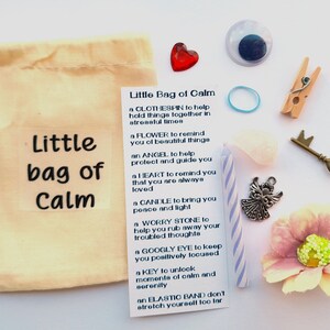 Little Bag of Calm, Small Thinking of You Gift, Anxiety Relief, Stress ...