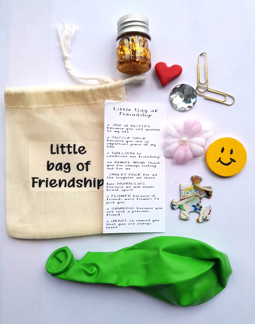 Little Bag of Friendship, Small Gift, BFF Gift, Bestie, Party Favor ...