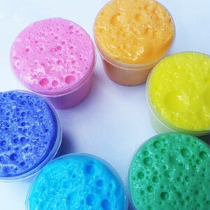 Scented Glossy Slime Bundle Party Pack Slime Thick Thickie Rainbow ...