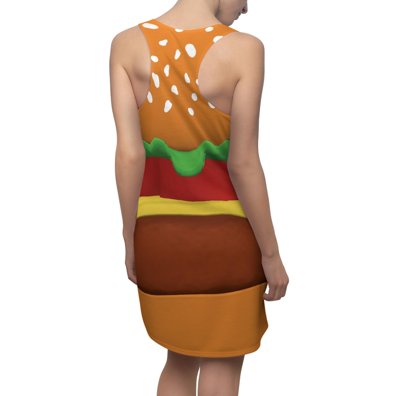 Cheeseburger Dress, Burger Costume, Funny Halloween, Unique Comfortable ...