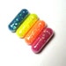 Neon Glitter Pills, Glitter Pill, Neon Rainbow, 4 Pills, Unique Gift ...