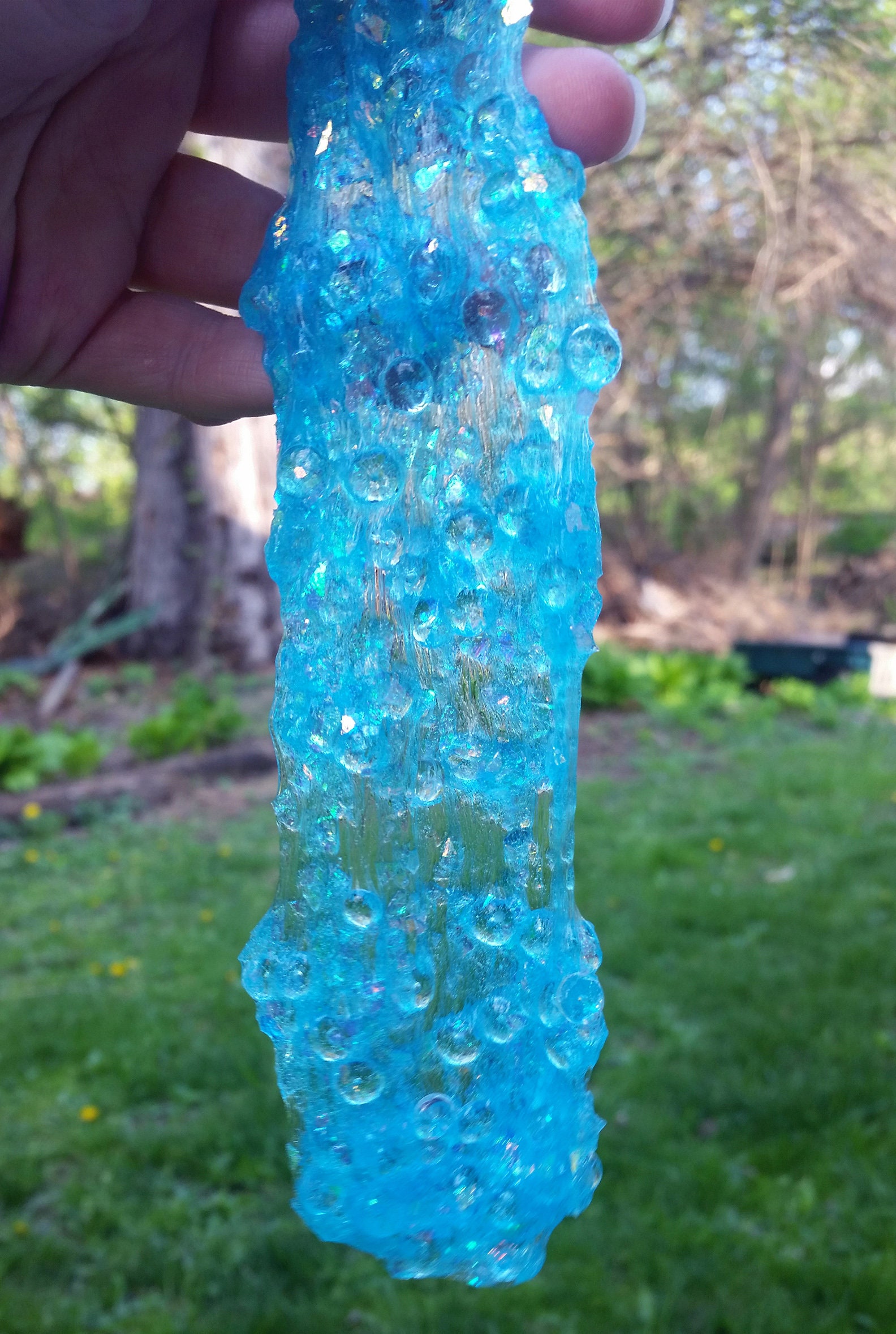 Glitter Fishbowl Slime You Choose Color Slime Fish Bowl - Etsy