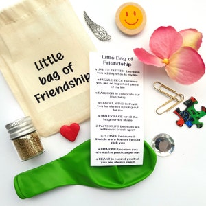 Little Bag of Friendship, Small Gift, BFF Gift, Bestie, Party Favor ...