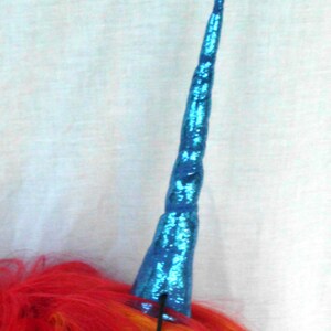Unicorn Horn, 5", Any Color, Glitter Unicorn Horn, Sparkly Unicorn Horn ...