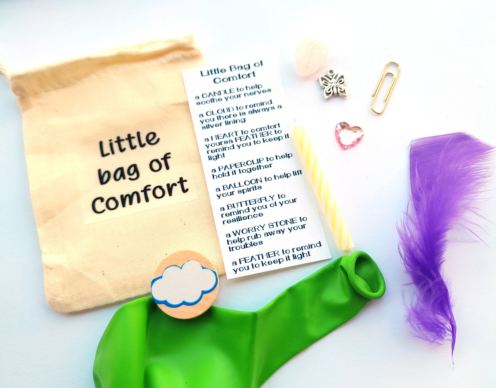 Little Bag of Comfort, Encouragement Gift, Lift Spirits Uplifting ...