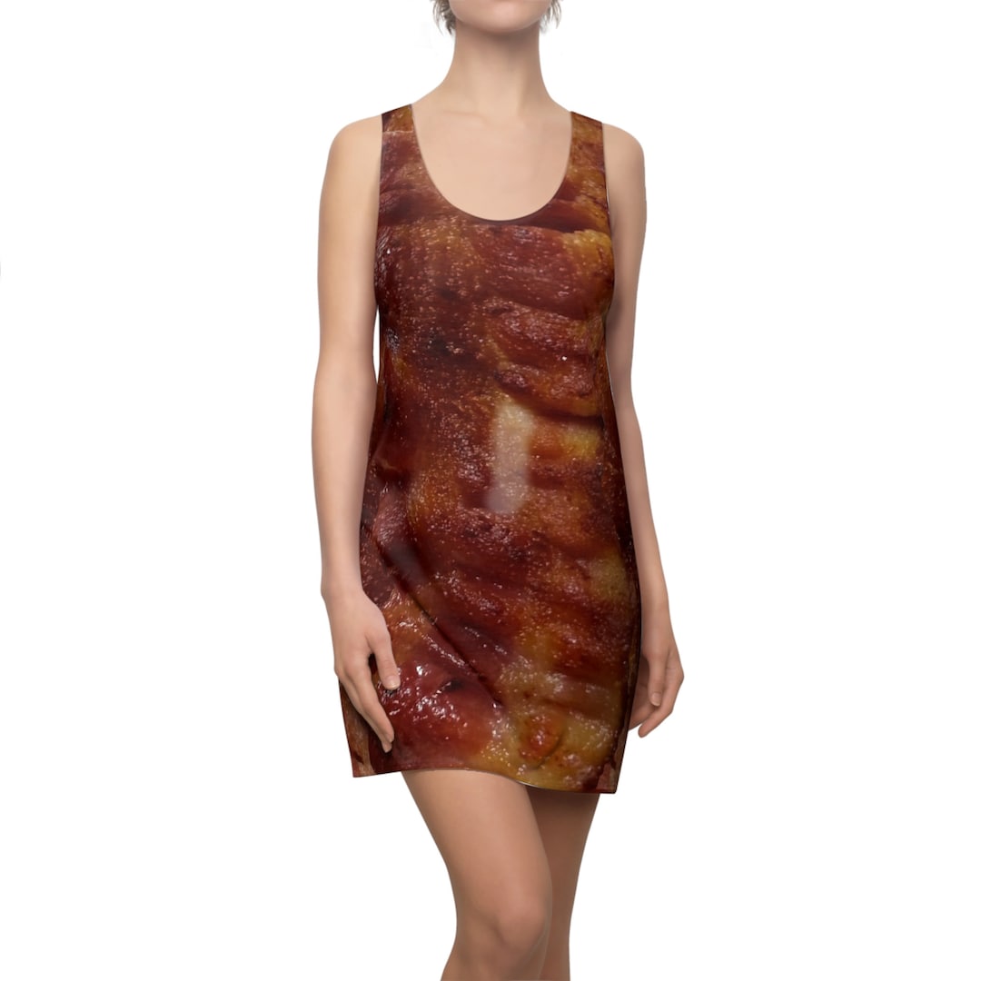 Realistic Bacon Dress: Funny Food Costume, Halloween Outfit - Etsy
