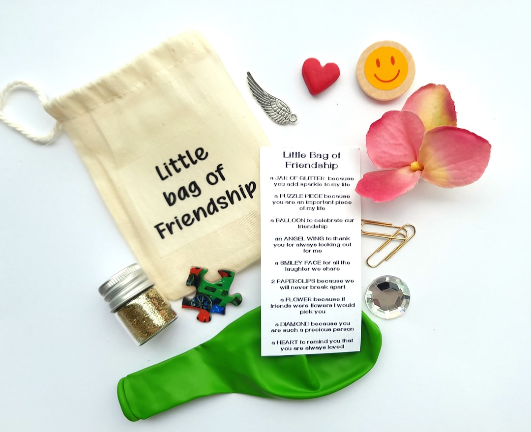 Little Bag of Friendship, Small Gift, BFF Gift, Bestie, Party Favor ...