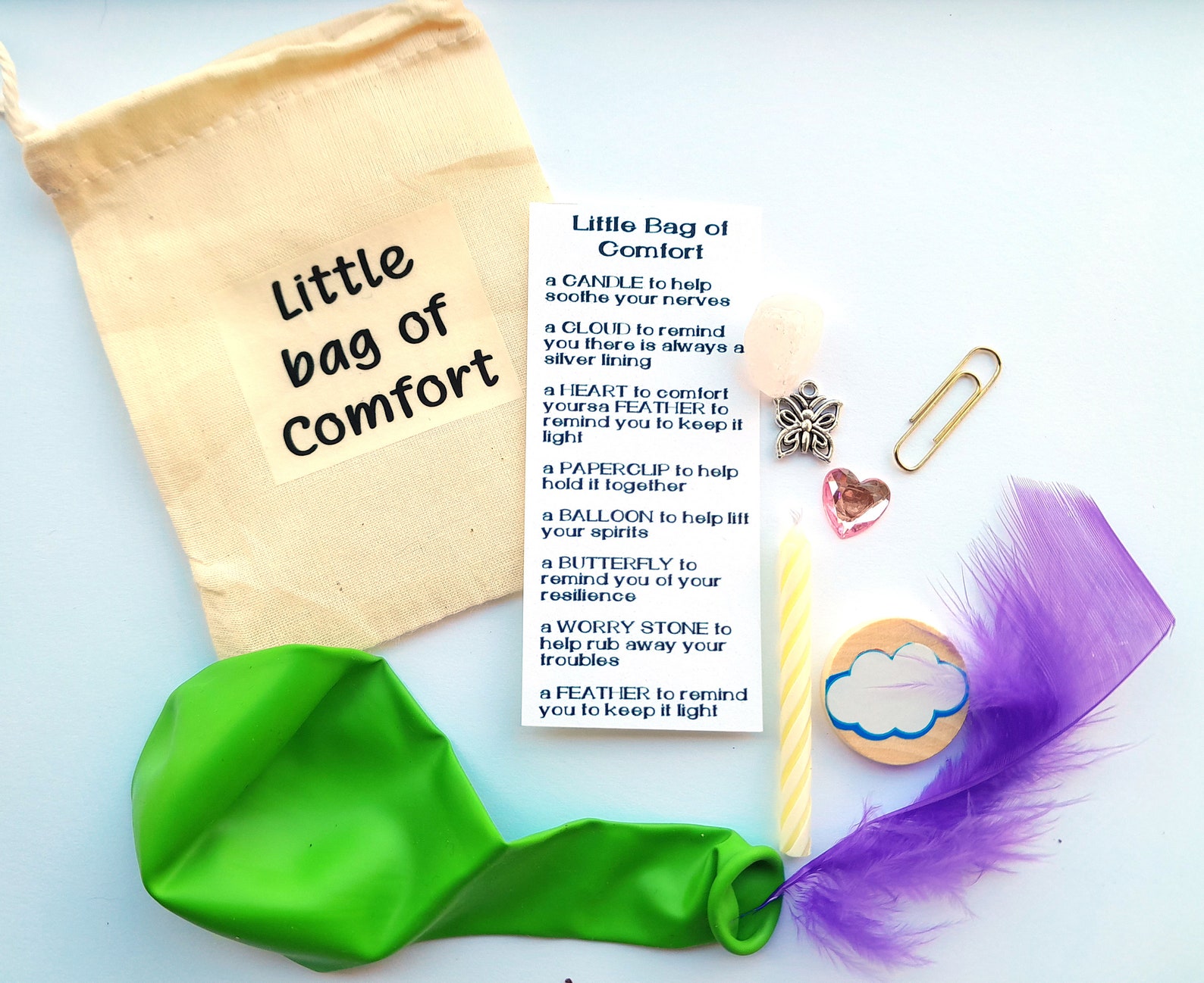 Little Bag of Comfort, Encouragement Gift, Lift Spirits Uplifting ...