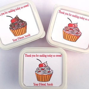 Cupcake Slime Pack of 3 Cupcake Slime Classroom Treats Party Favors ...