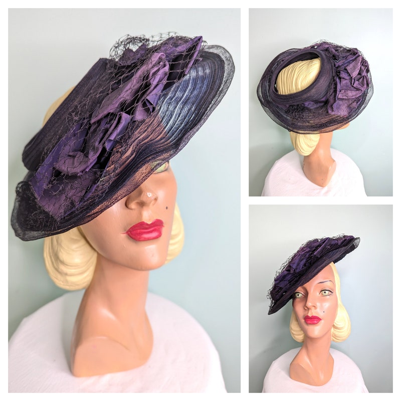 Old Hollywood Hat - Etsy