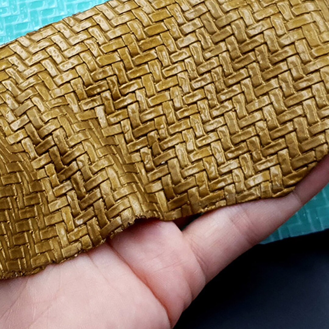 Sweetybijou Weaving Grain Leather 2 - Silicone Texture, Small Size - Etsy
