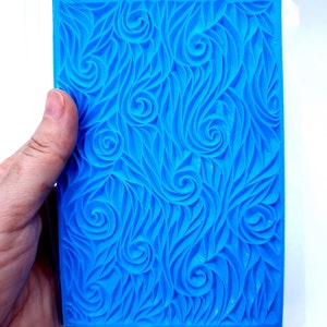 The Swirls Silicone Texture - Etsy