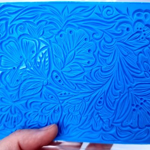Carved Flowers Silicone Texture - Etsy